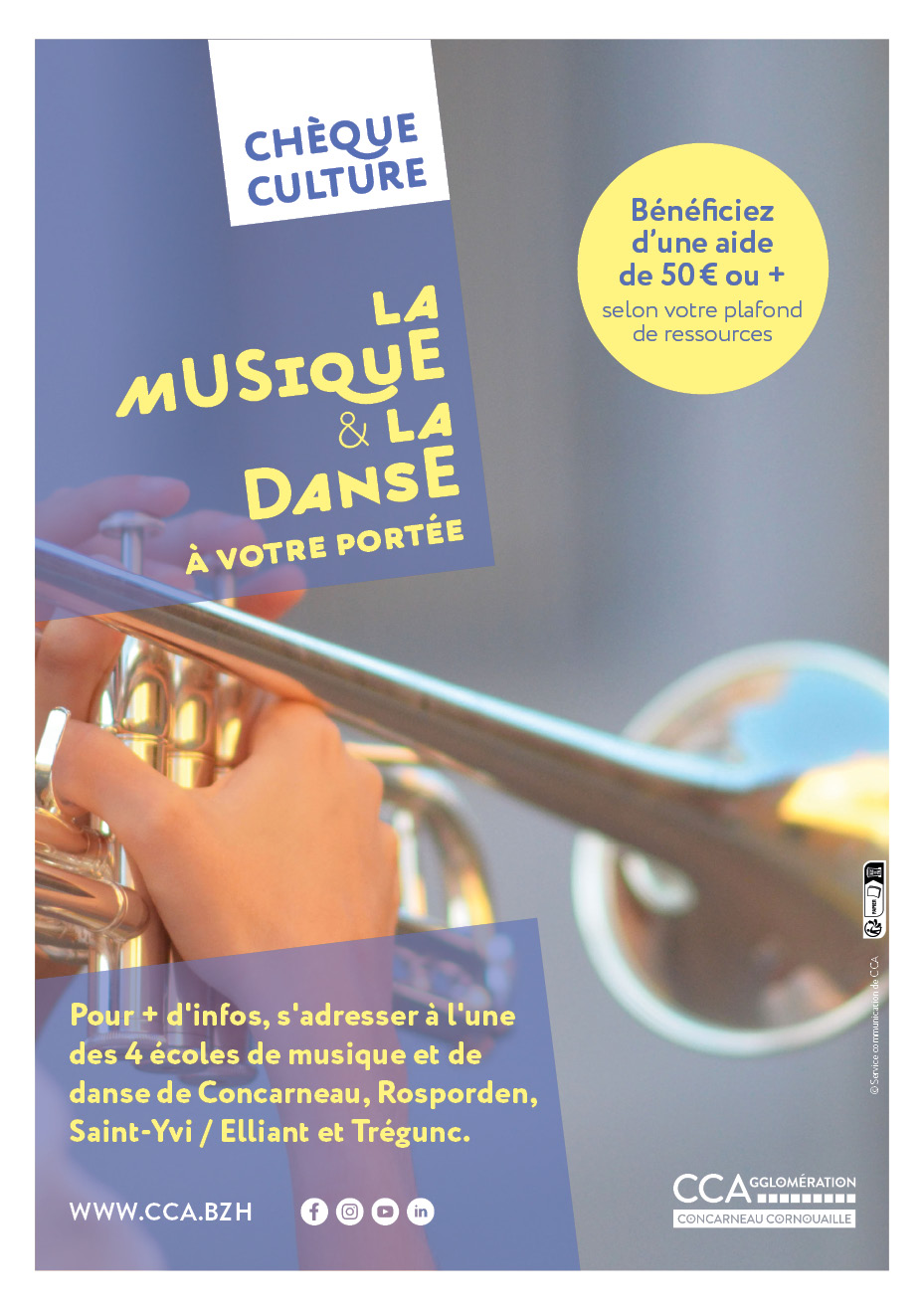 Chèque culture – Concarneau Cornouaille Agglomération